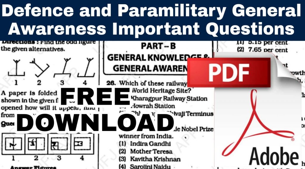 General Awareness Important Questions and Answers - UFJUS.COM